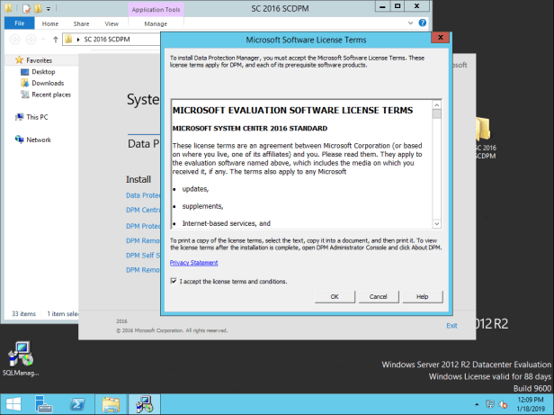 Microsoft DPM 2016 Installation in LAB – Learn Tech Future