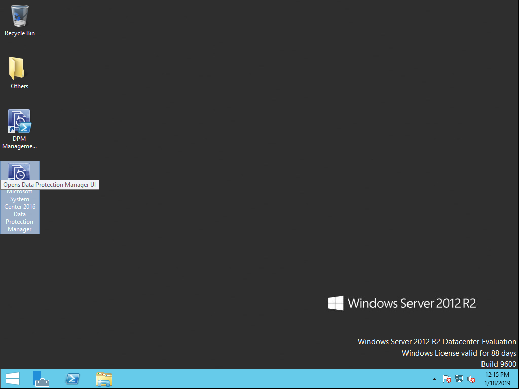 Microsoft DPM 2016 Installation in LAB – Learn Tech Future