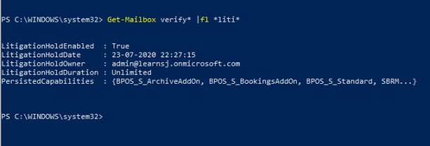 Emails not Purging Recoverable Deleted Items after Disabling Litigation ...