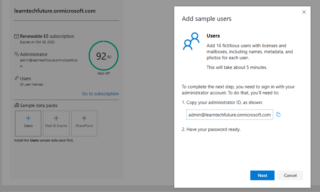Microsoft Developer Account – Learn Tech Future