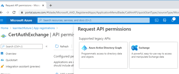 Connect Exchange Online v2 via Certificate Auth for Automation – Learn ...