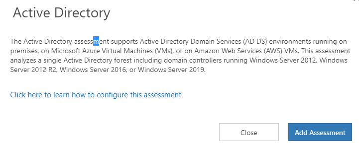 Setup Active Directory Assessment – Learn Tech Future